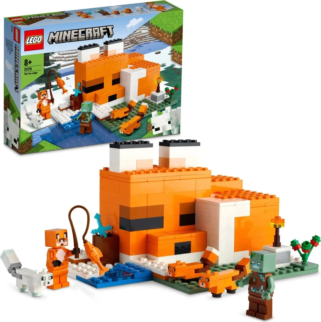 LEGO Minecraft 21178 Liščí domek | TrueHipster - nákupní galerie